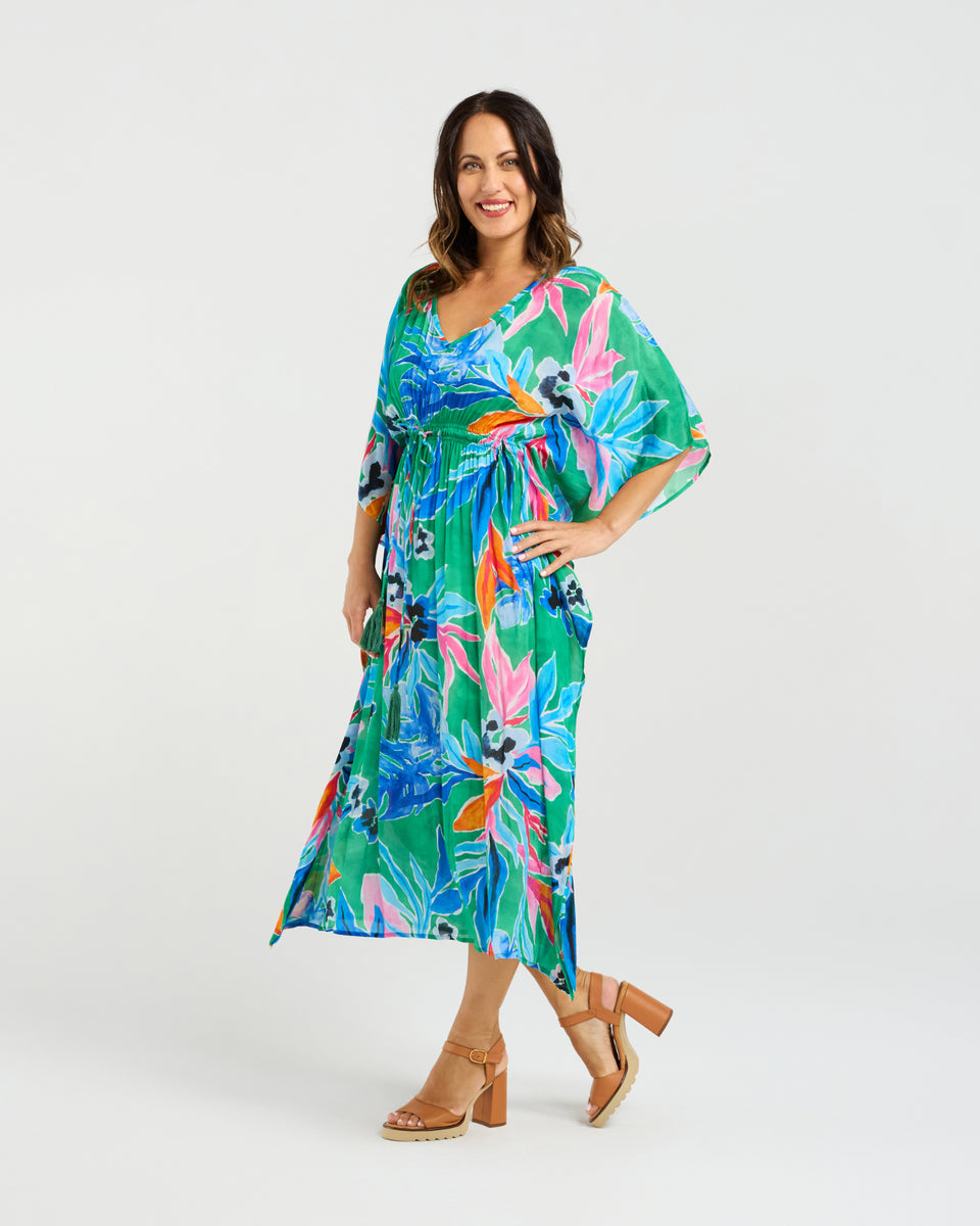 Sonya Dress - Jungle – Peter Burton's